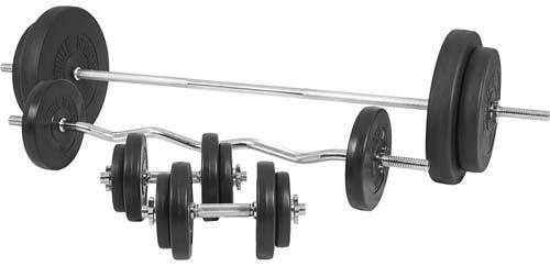 Haltères réglables pas cher pour la musculation à la maison